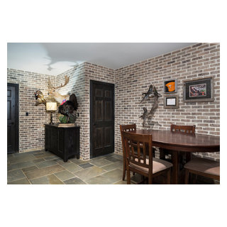 Ironworks Thin Brick Basement - Georgia - Rustic - Exterior - Other ...