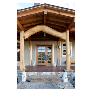 Japanese Inspired Post & Beam - Contemporary - Exterior - Burlington ...