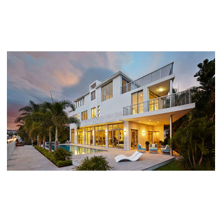JSD BUILDERS INC - VARUGHESE RESIDENCE - Contemporary - Exterior - Miami - by SIW Impact Windows ...
