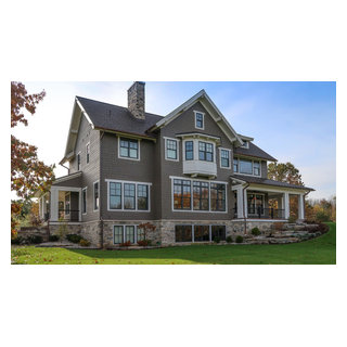 Southwest Michigan Traditional - Transitional - Exterior - Grand Rapids ...