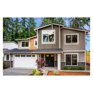 Kirkland Modern Farmhouse - Farmhouse - Exterior - Seattle - by KCD ...