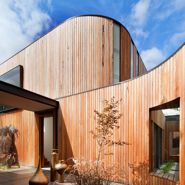 Curved Portico - Photos & Ideas | Houzz