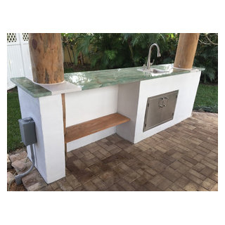 Kraft Tiki Hut - Rustic - Exterior - Miami - by Acassa Construction ...