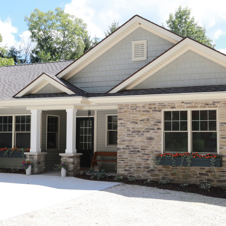 L Shaped Ranch - Photos & Ideas | Houzz