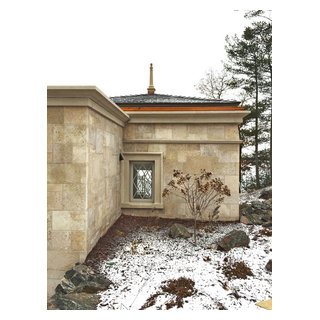 Lake Wissota Boathouse - Traditional - House Exterior - Minneapolis ...