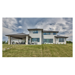 Lakeside Luxe - Modern - Exterior - Omaha - by Nathan Homes LLC | Houzz