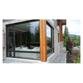 Large Corner WIndows - Exterior View - Contemporary - Exterior ...