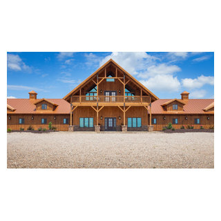 Large Horse Barn - Traditional - Exterior - Other - by Sand Creek Post & Beam | Houzz