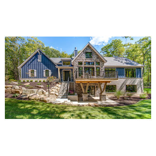 Laurel Ridge Plan - Rustic - House Exterior - Other - by Costa ...