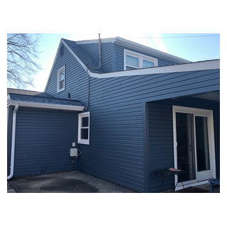 Levittown Siding - Midnight Blue & Windows | Alpha Windows & Siding ...