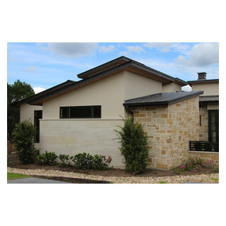 Limestone Wall Cladding - Contemporary - Exterior - Austin - by ...