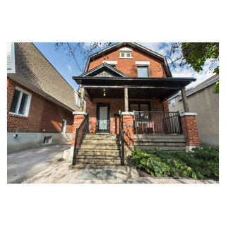 Little Red Brick House turned Modern - Moderne - Façade - Ottawa - par ...