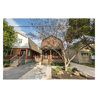 Little Red Brick House turned Modern - Modern - Exterior - Ottawa - by ...