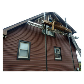 Log Cabin Vinyl Siding Remodel in York Springs PA 17372 - Rustic ...