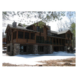 Log Sided Homes - Rustic - Exterior - Other - by Waldmann Construction ...