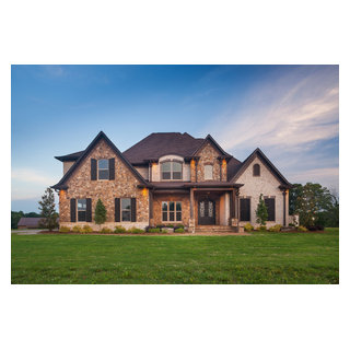 Logan Canyon Brick Home - Tennessee - Traditional - Exterior - Other ...