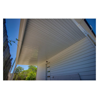 Long span single skin carport - Modern - Exterior - Brisbane - by ...