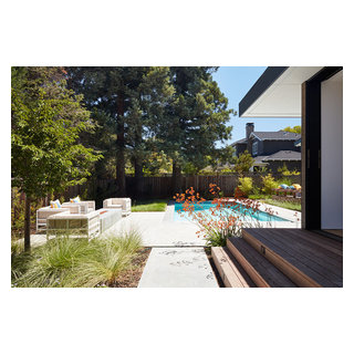 Los Altos New Residence - Midcentury - Exterior - San Francisco - by ...