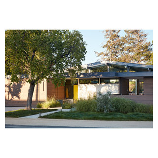 Los Altos New Residence - Midcentury - Exterior - San Francisco - by ...