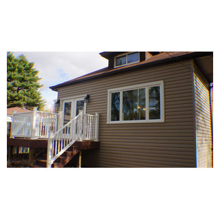 Lower Level Home Makeover - Medici - Traditional - Exterior - Chicago ...