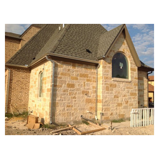 Lueders Limestone - different products and textures - Rustic - Exterior ...