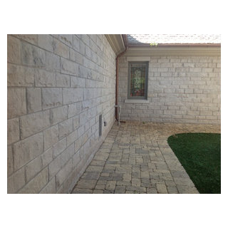 Lueders Limestone - different products and textures - Rustic - Exterior ...