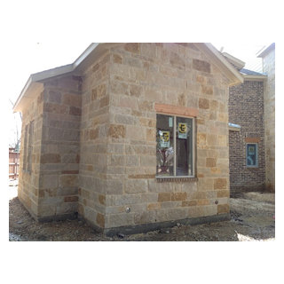 Lueders Limestone - different products and textures - Rustic - Exterior ...