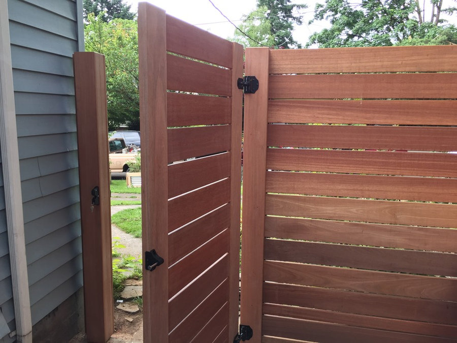 Mahogany Fence - Salmon Built LLC