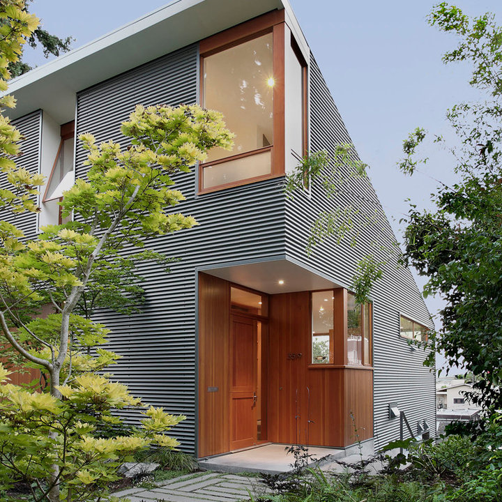 75 Beautiful Corrugated Iron Houses Home Design Ideas & Designs | Houzz AU