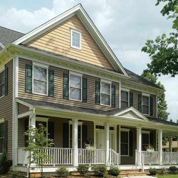Certainteed Vinyl Siding Heritage Cream - Photos & Ideas | Houzz