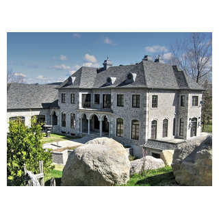 Manor in the Laurentian, Québec - Traditional - Exterior - Montreal ...