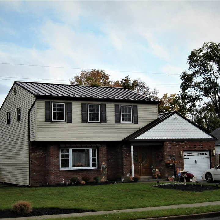 Mansard Standing Seam Roof - Photos & Ideas | Houzz