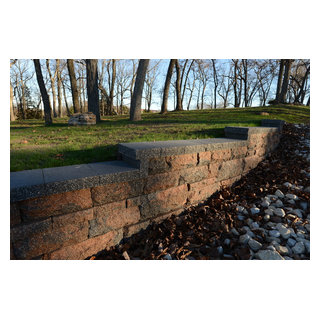 Maytrx Multi-Stone Retaining Wall System, Quarry Stone Finish - Rústico ...