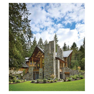 McGregor Lake Ledge & Oversized Ledge - Rustic - Exterior - Other - by ...