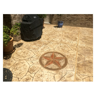 Medallions - L&L Concrete Contractors - Exterior - Houston - by L&L ...