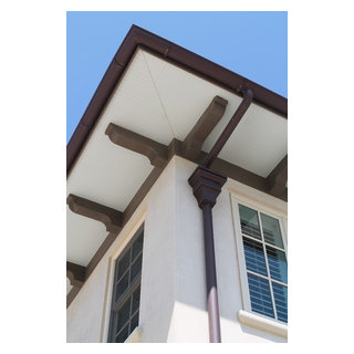 Mediterranean Deep Overhang - Traditional - House Exterior - Dallas ...