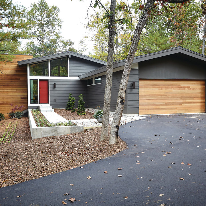 75 Beautiful Midcentury Exterior Ideas & Designs - June 2023 | Houzz AU
