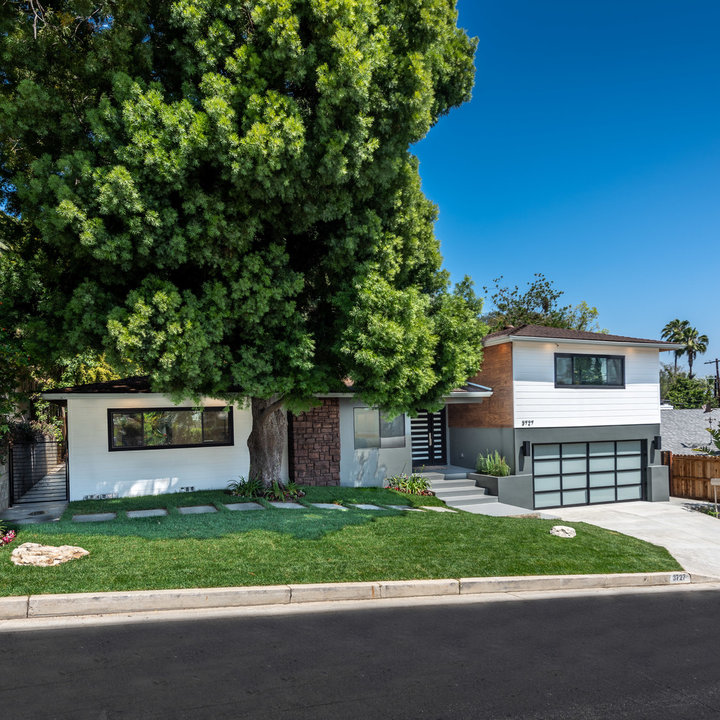 75 Mid-Century Modern Exterior Home Ideas You'll Love - August, 2024 ...