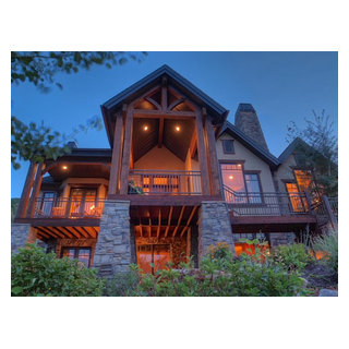 Midway Utah Retreat by Markay Johnson Construction - Rustic - Exterior ...