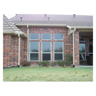 Milgard Style Line White Vinyl Window Installation - Traditional ...