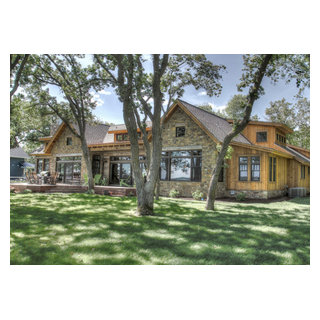 Minnesota Lake Home - Rustic - Exterior - Minneapolis - by Big Wood ...