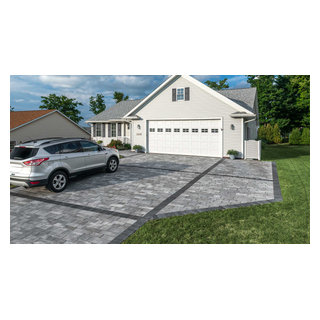 Modern Driveway Expansion - Contemporary - Garage - New York - by ...