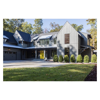Modern Farmhouse - Farmhouse - Exterior - Raleigh - by Frazier Home ...
