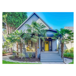 Modern Foursquare - Tropical - Exterior - Portland - by SBaird Design ...