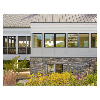 Modern Home in Rural Hamlet - Contemporary - Exterior - DC Metro - by ...