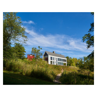 Modern Home in Rural Hamlet - Contemporary - Exterior - DC Metro - by ...