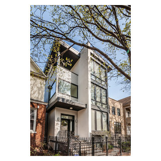 Modern ICF Home - Contemporary - Exterior - Chicago - by rev one ...