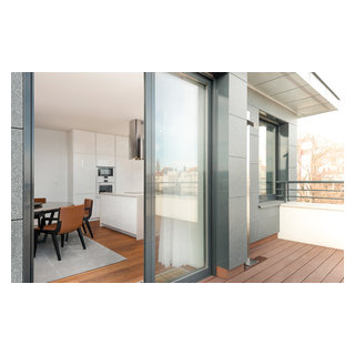 Modern kitchen in functionalist design - Modern - Exterior - Other - by ...