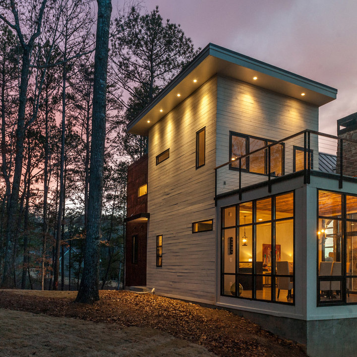 Modern Lake House - Photos & Ideas | Houzz