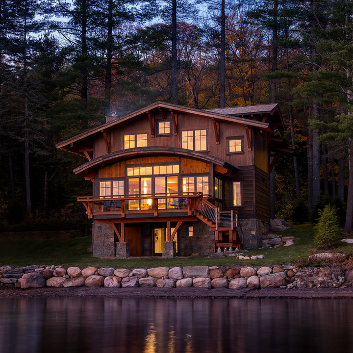 Modern Lake House - Photos & Ideas | Houzz